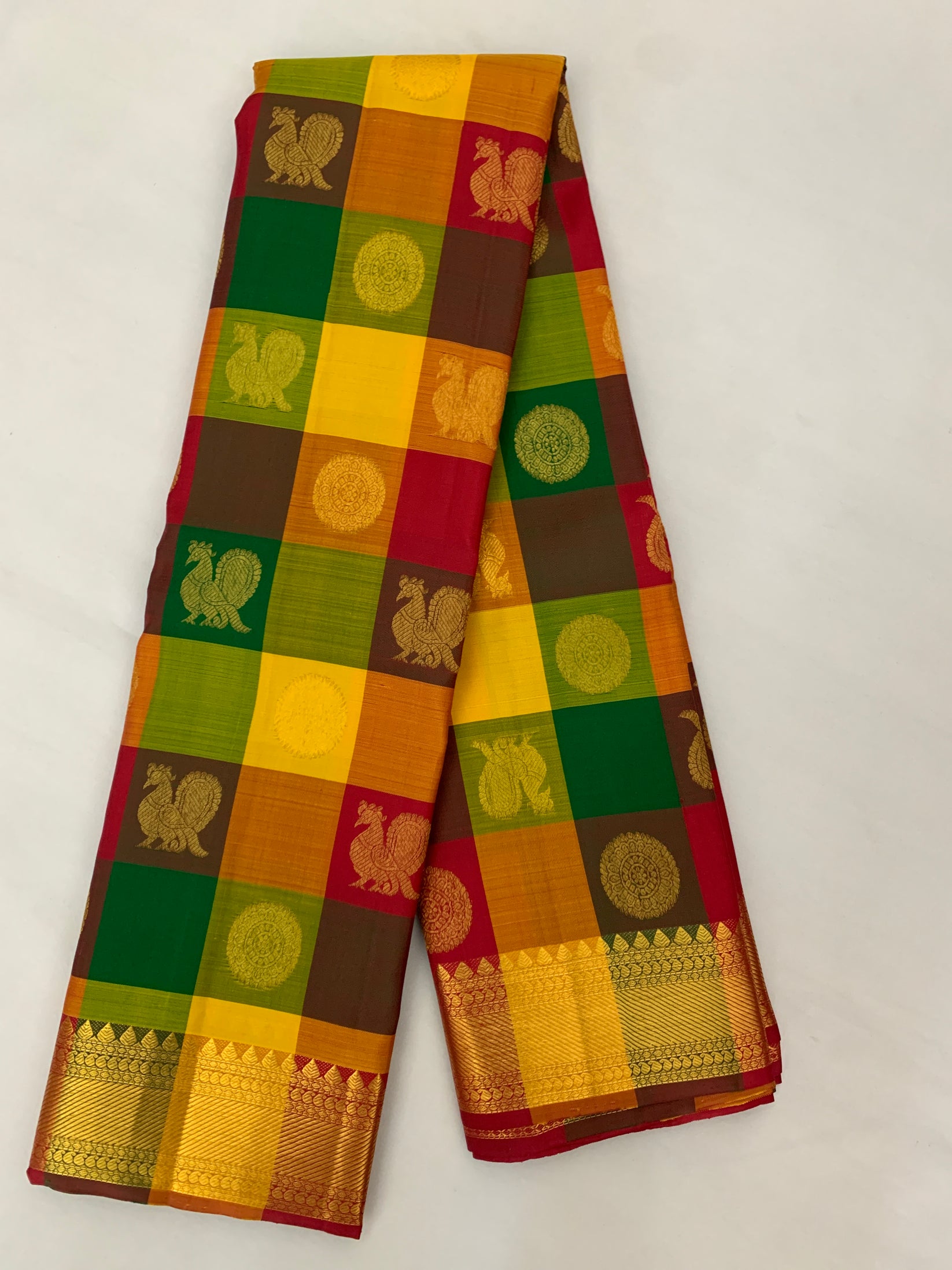 NVBS013-Paalum Palam Handloom Silk Saree – Navasaarigai